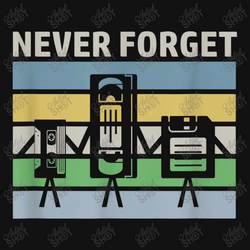 Vintage 70s 80s 90s Never Forget Vhs Cassette Disk Retro Retro Vintage ...