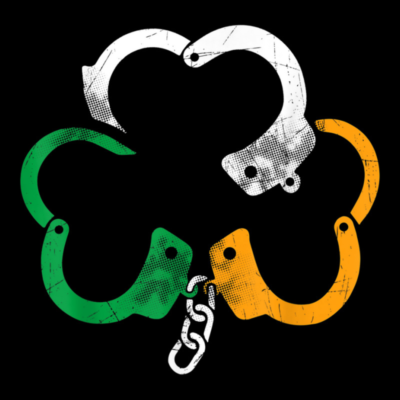 Handcuffs Irish Flag Shamrock Police St Patricks Day T Shirt Youth ...