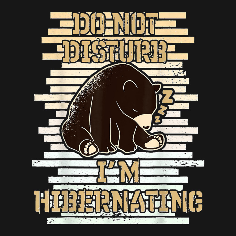 Do Not Disturb I'm Hibernating Bär Baer Hibernation Medium-length Apron ...