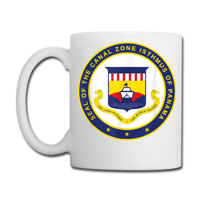 Seal Of The Panama Canal Zone Isthmus Of Panama Zonian Coffee Mug By ...