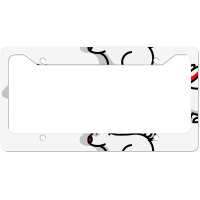 Rabbit License Plate Frame By Alvinanson - Artistshot