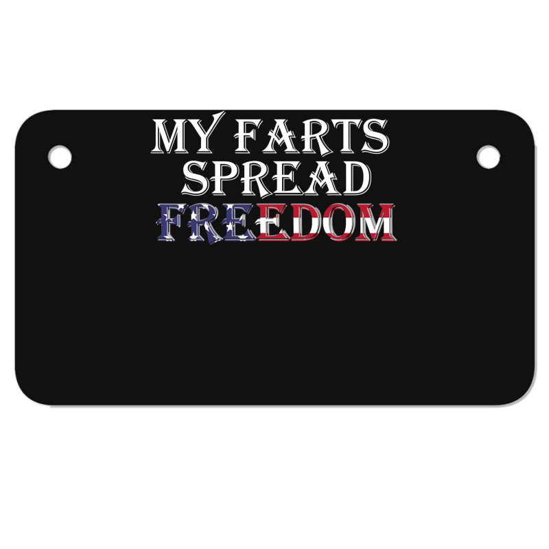 My Farts Spread Freedom Redneck Country Joke Usa Flag Humor Motorcycle ...