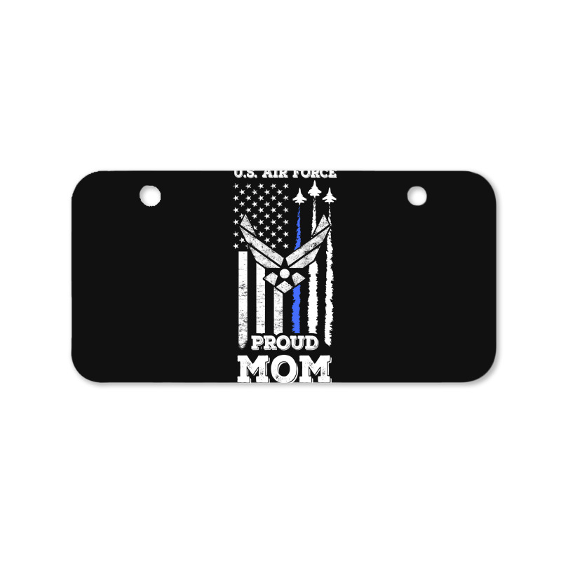 Proud Mom U.s. Air Force Stars Air Force Family Bicycle License Plate ...