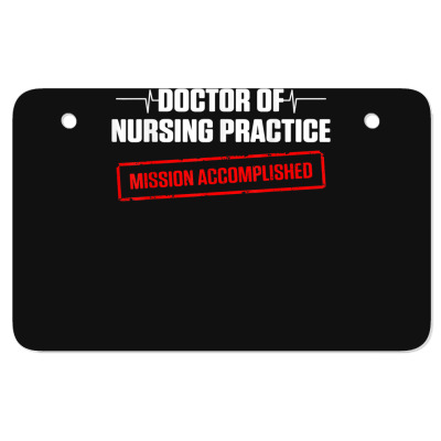 Dnp Doctor Of Nursing Practice Done Rn Nurse For Fans Atv License Plate ...
