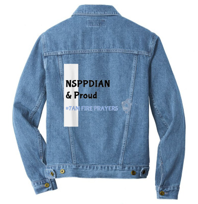 What God Cannot Do Does Not Exist Nsppd Prayer Copy Men Denim Jacket By ...
