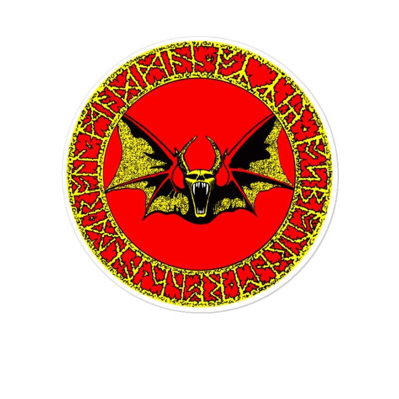 Ozzy Bat Orb 2 Sticker By Jason Kirschbaum - Artistshot