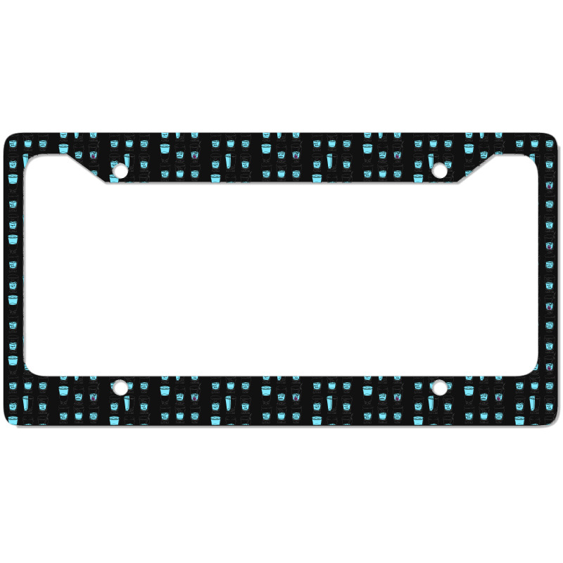 Glass Half Empty Meme Artist Edition Classic License Plate Frame By Tauwannajessup Artistshot