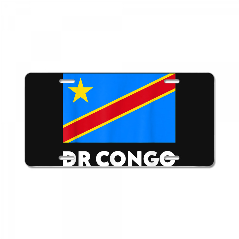 Dr Congo Flag Democratic Republic Of Congo Formerly Zaire License Plate ...