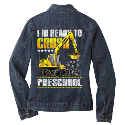 Kids I'm Ready To Crush Preschool Construction Vehicle Boys Ladies ...