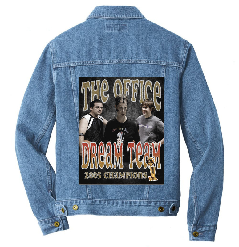 The Office Basketball Vintage Jim, Dwight, Michael Classic Men Denim ...