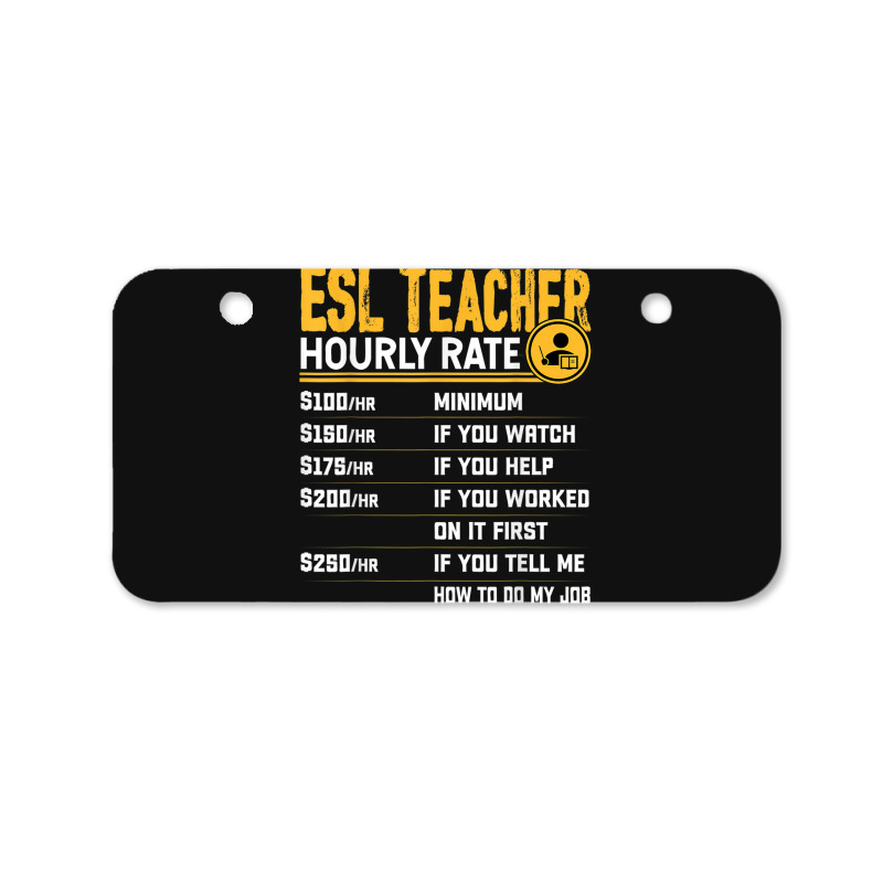 Esl Teacher Hourly Rate Funny Esl Instructor Educator Tutor Bicycle ...