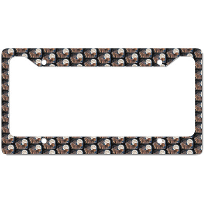 Three Capybaras And Moon Funny Capybara Humor Parody License Plate ...