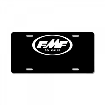 Fmf Racing So Calif License Plate By Cancutria - Artistshot