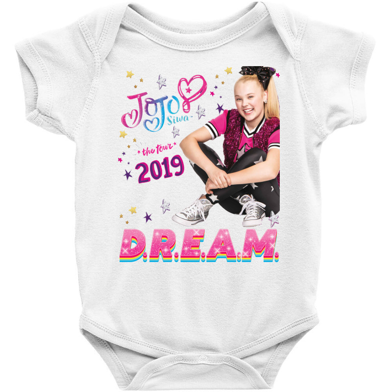 Custom Jojo Siwa Dream Tour Baby Bodysuit By Cuser1898 - Artistshot
