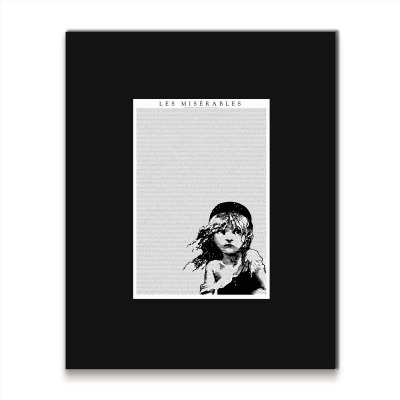 Les Miserables Musical Full Script Lyrics Metal Print Vertical By ...