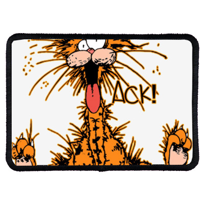 Bill The Cat Ack! Said The Cat Rectangle Patch By Jrestima - Artistshot