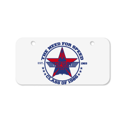 Custom Top Gun Class Of 86 Bicycle License Plate By Smile 4ever ...