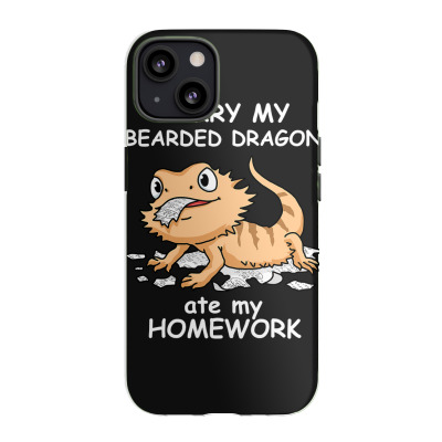 Bearded Dragon Ate My Homework Pagona Bearded Dragon Iphone 13 Case By ...