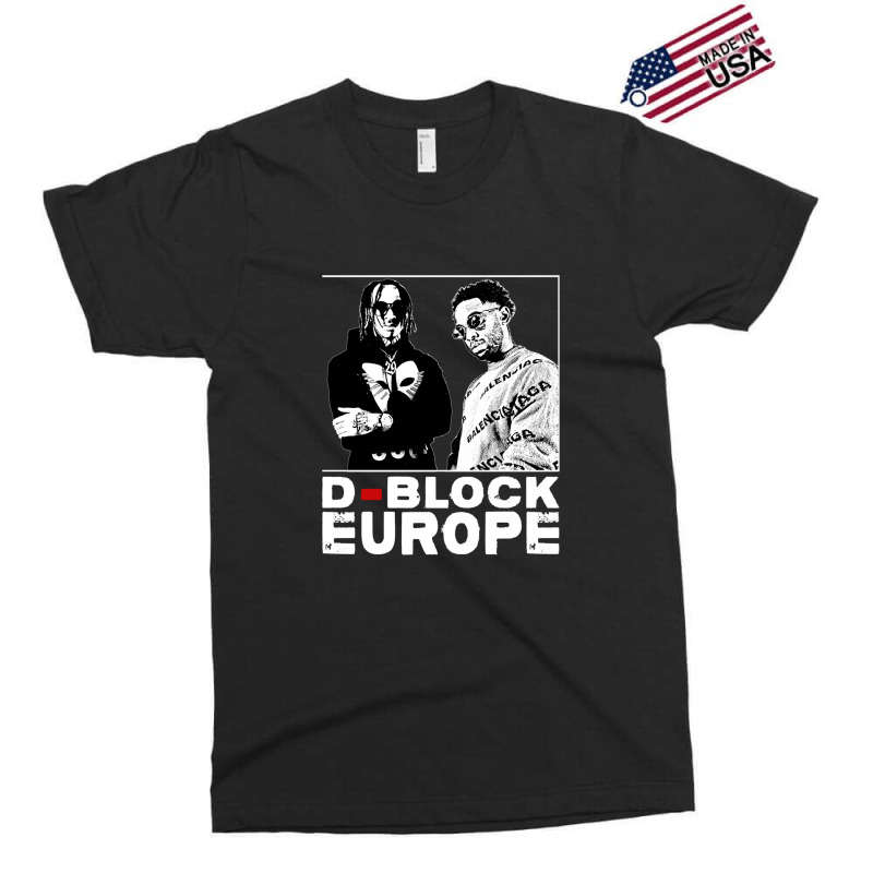 Birthday Gifts Gift Idea D Block Europe Black And White Design Trap Cl Exclusive T-shirt By ...