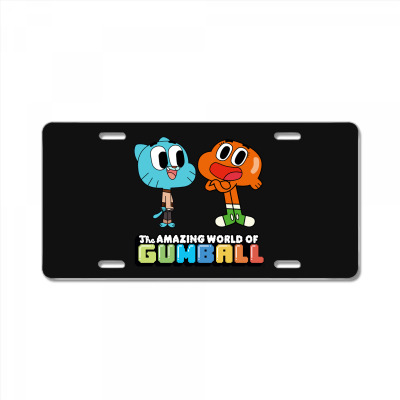 Gumball And Darwin The Amazing World Of Gumball License Plate By ...