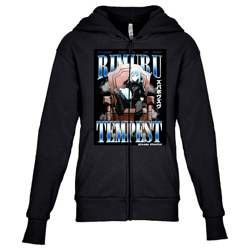 Custom Rimuru Tempest Rimuru Tempest Rimuru Tempests Rimuru Tempest Vinta Youth Zipper