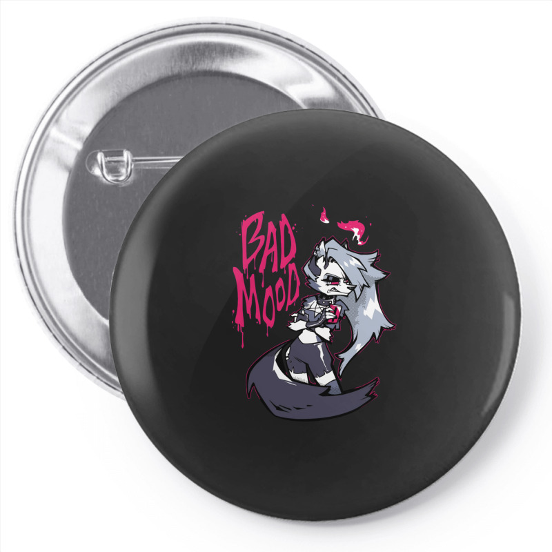 Custom Hazbin Hotel Helluva Boss Loona S Bad Mood S Gift For Fans Pin ...