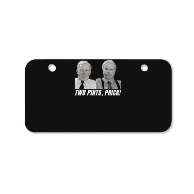 Two Pints Prick Jack And Victor Banter - White Bicycle License Plate By ...