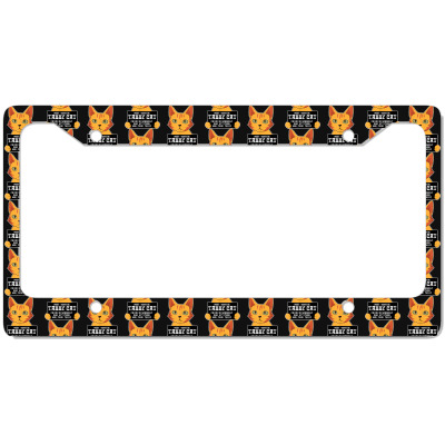 Most Wanted Tabby Cat Bad Attitude And Food Thief License Plate Frame ...