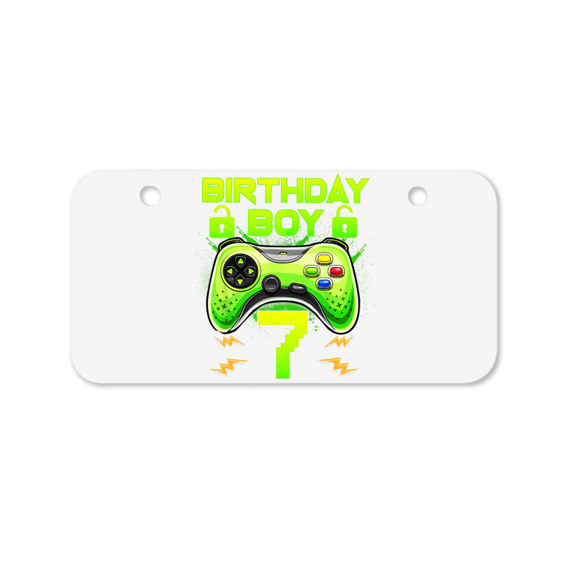 Kids Level 7 Birthday Boy 7 Year Old Video Gamer Gaming Gift Boys Prem ...