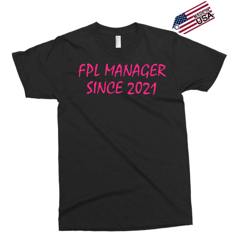 Fpl Manager Since 2021 Pink Design Classic Exclusive T-shirt By ...