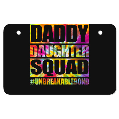 Daddy And Daughters, Matching Father Daughter Squad Atv License Plate ...
