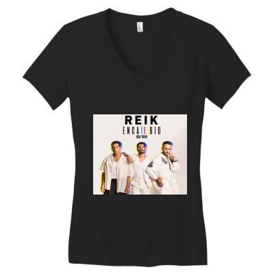 Reik En Caiiibio Usa Tour 2022 Women's V-neck T-shirt By Kaiuno ...