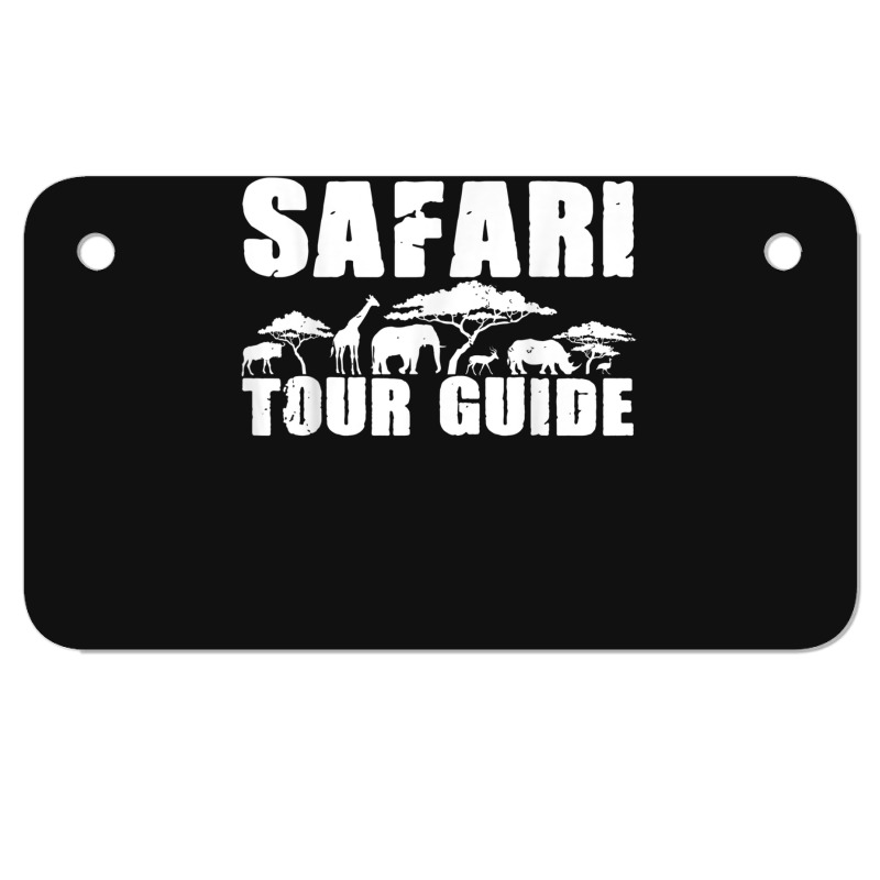 Safari Tour Guide Kenya Tanzania Namibia Animal Gift Motorcycle License ...