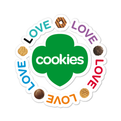 Girl Scouts Cookie Sticker By Hntllc - Artistshot