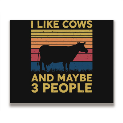Cow Mooey I Like Cow And Maybe 3 People Vintage Cows Farmer Butcher 46 ...