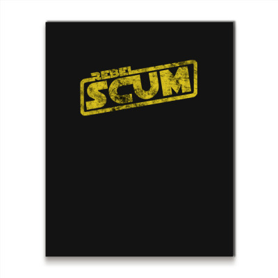 Custom Rebel Scum - Movie Quote Reference Metal Print Vertical By ...