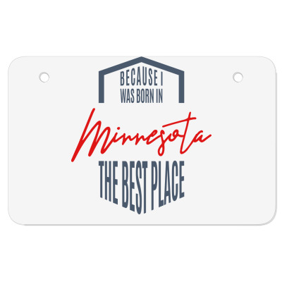 Minnesota Atv License Plate By Ale Ceconello - Artistshot