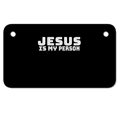 Jesus Is My Person Trendy Christian Faith Sayings & Quotes Motorcycle ...
