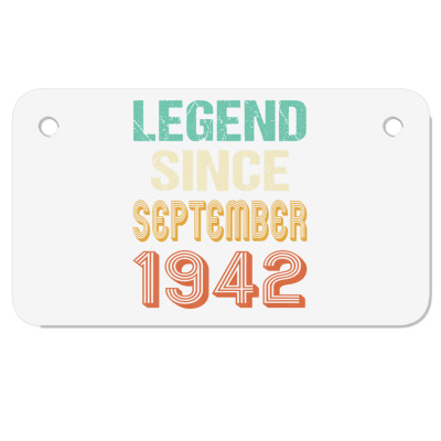 Funny 80th Birthday Legend Since 1942sept Born In September Motorcycle ...