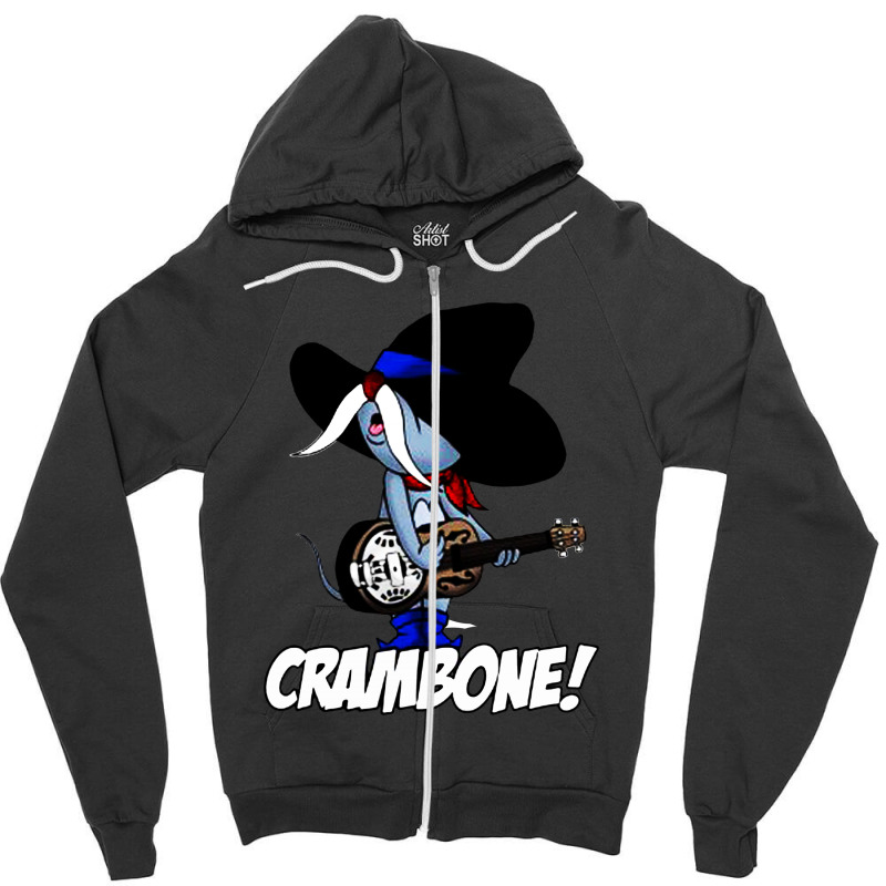 Custom Uncle Pecos Crambone Zipper Hoodie By Jablay - Artistshot