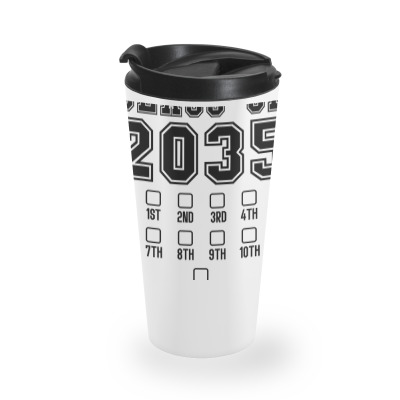 Class Of 2035 Grow With Me First Day Of School Check Mark Travel Mug By ...