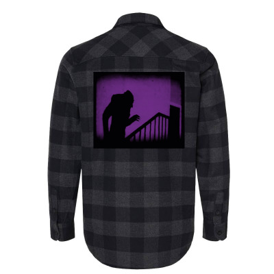 Pink Nosferatu Classic Horror Movie Flannel Shirt By Karrielbreuer ...