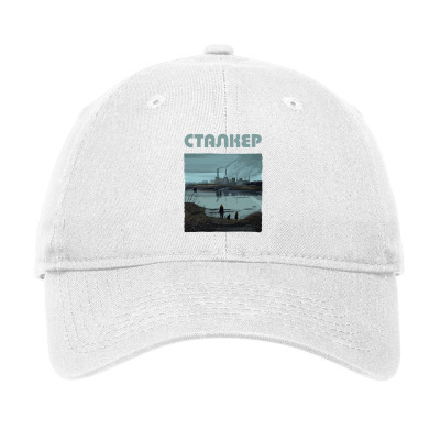 Stalker Factory Scene Adjustable Cap By Ericarthurmalgren - Artistshot