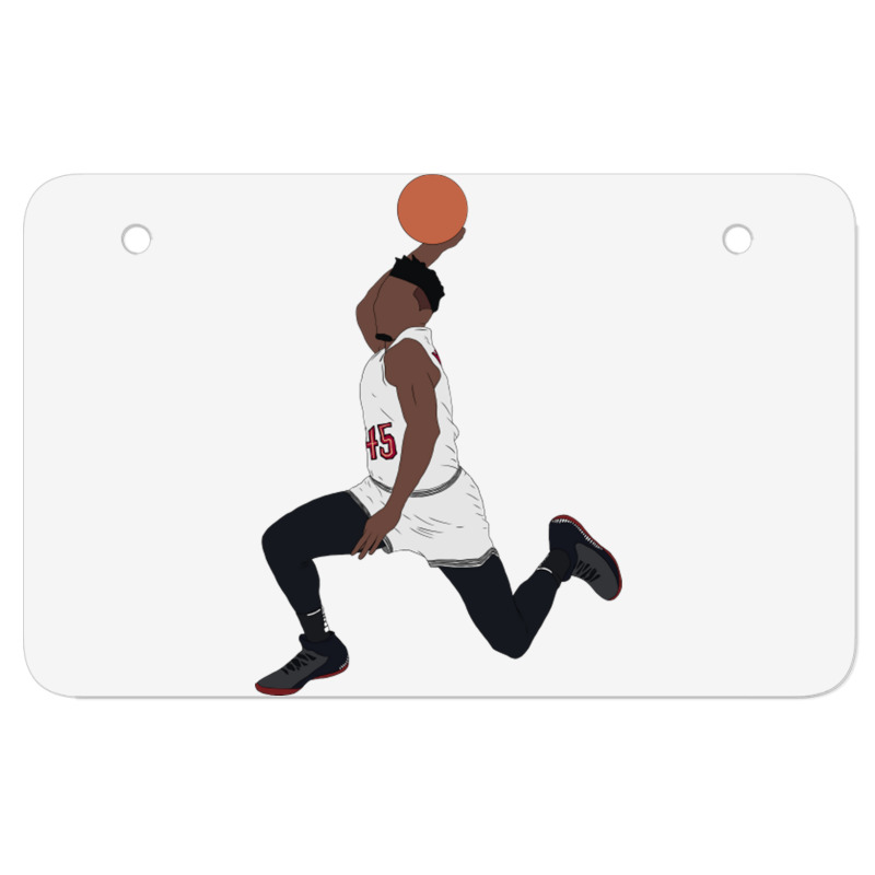 Donovan Mitchell Slam Dunk Cavs Atv License Plate By Aikhangawade ...