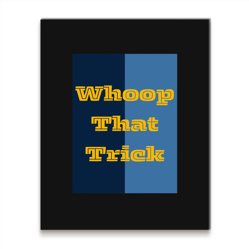 Whoop That Trick Memphis Grizzles Metal Print Vertical By ...