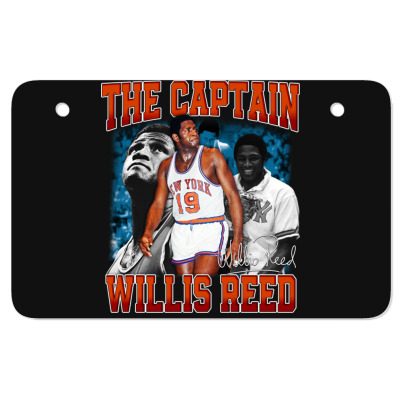 Willis Reed The Captain Basketball Legend Signature Vintage Retro 80s ...