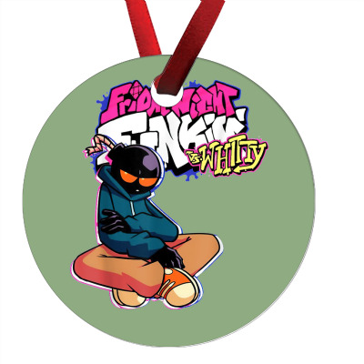 Friday Night Funkin Battle With Whitty For Men Women Kids Ornament By ...