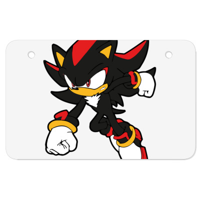 Shadow The Hedgehog Atv License Plate By Mentokgorengbakar - Artistshot