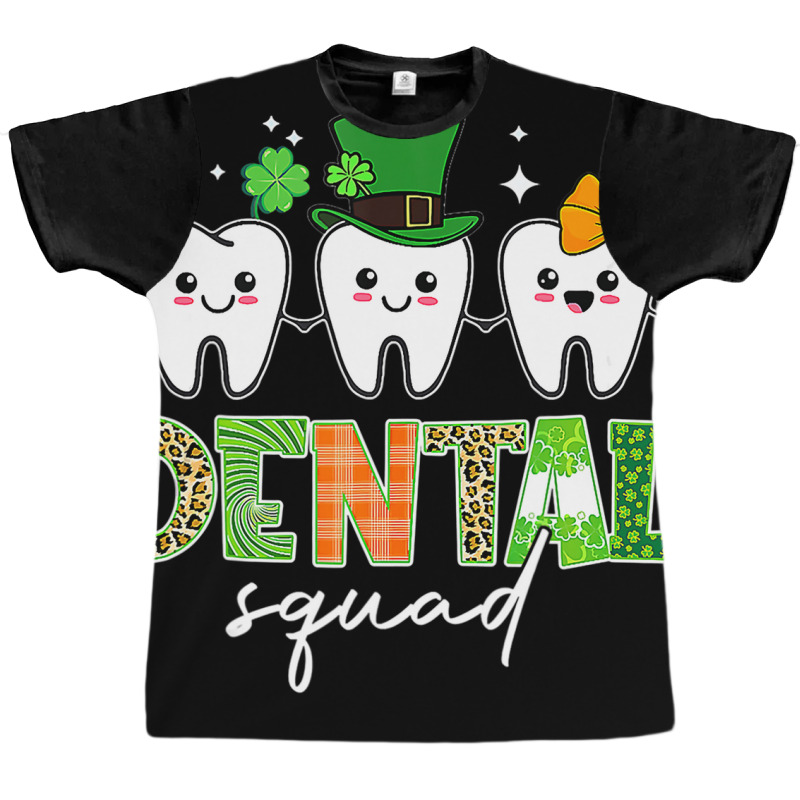 Irish Tooth Hat St Patricks Day Dentist Dental Hygienist Copy Graphic T ...