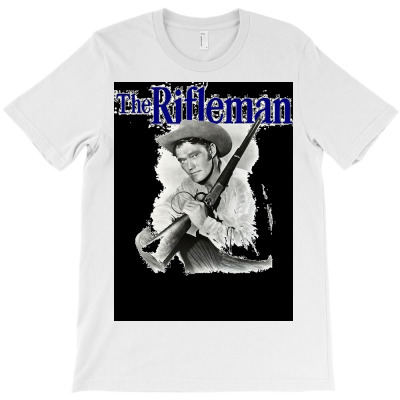 The Rifleman The Rifleman Tv Tv Show Retro Rifle Gun Guns Poster Red T ...